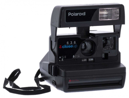 Плёночный фотоаппарат моментальной съёмки «Polaroid close up 636»