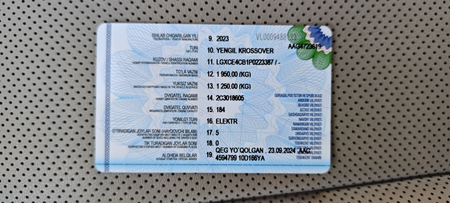 BYD SONG PLUS EV 2023 года выпуска