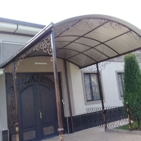 Навес банер лексан солнца защита сетка профнастил установка