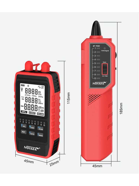 Измеритель мощности оптоволокна Noyafa 908S