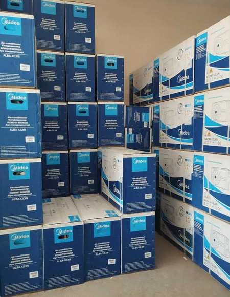 Midea Alba 12 inverter Aktsya ustanofka standart 200.000 som