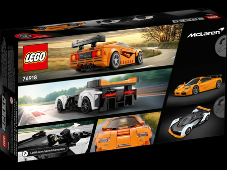 Конструктор LEGO McLaren Solus GT and McLaren F1 LM 76918