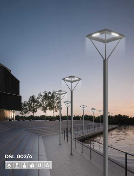 Классический столбы, Hi-tech LED столбы, дорожные столбы