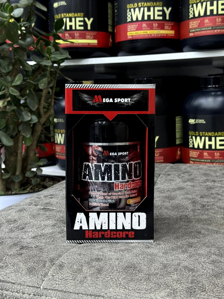 Mega Sport Amino Hardcore 325 tablets 54 servings, амино.
