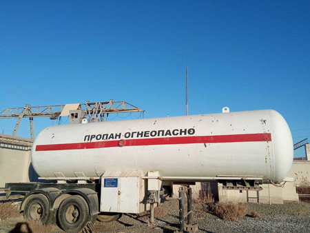Емкость газовый (Пропан), Ёмкость для сжиж. газа,  25 куб, 2008г,