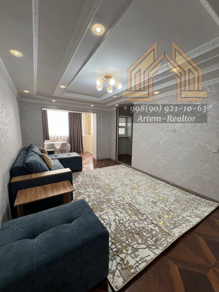 Буюк Ипак Йюли Максим Горький метро, 2ком, 55м2, 2*6 балкон , 75 500 $