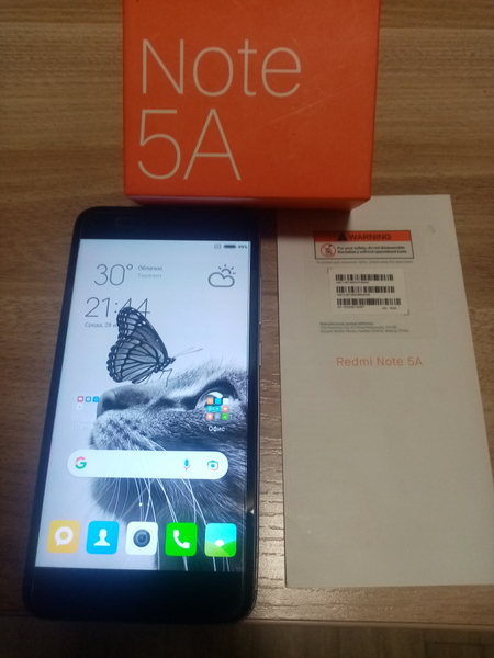 Продаётся Телефон Redmi Note 5A.В отличном состоянии