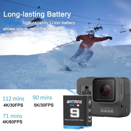 Аккумуляторные батареи для видеокамер Go Pro