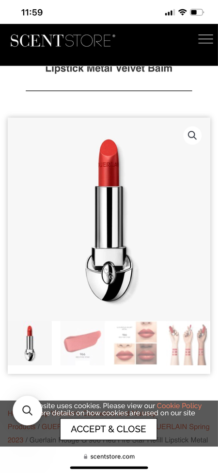 Новая Алая Помада Guerlain Rouge G