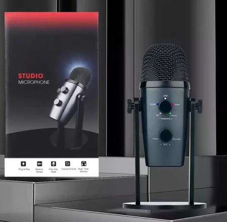 Mikrofon Studio MC PW10 / Профессиональный USB-микрофон