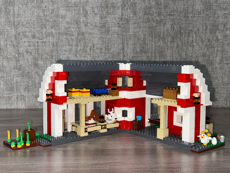 Lego Minecraft 21187 аналог Лего Майнкрафт