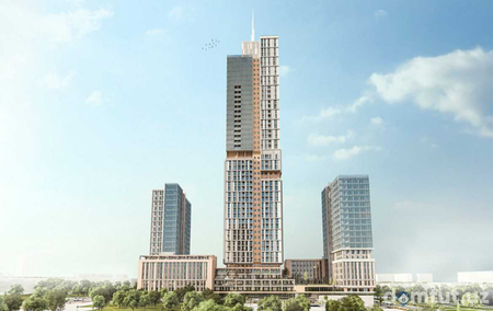 Квартира в ЖК Nest one 2/8/52, коробка 52 м²