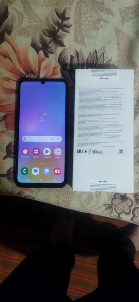 Samsung A 05 telifon sotiladi yangi korobka dakmenti bor