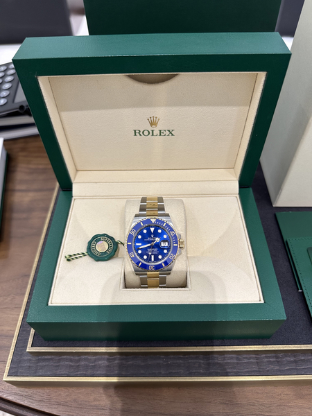 NEW Rolex Submariner 41 mm Steel and Yellow Gold 126613lb