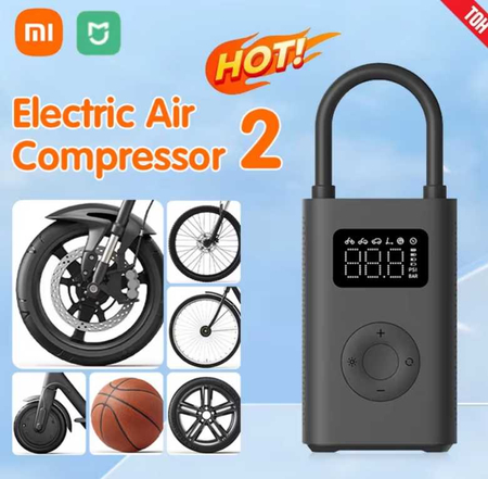 Насос компрессор от XIAOMI mi 2 по выгодной цене !