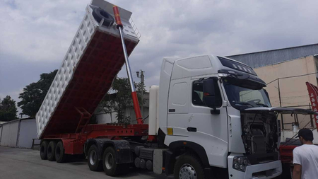 ЛИЗИНГ асосида ярим тиркама (полуприцеп-самосвал) - 38,07 м/куб