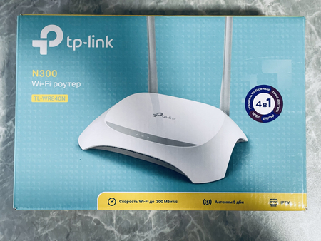 TP-Link N300 Wi-Fi роутер TL-WR840N