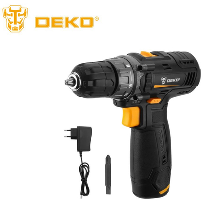 Аккумуляторная дрель-шуруповёрт DEKO 12В GCD12DU3