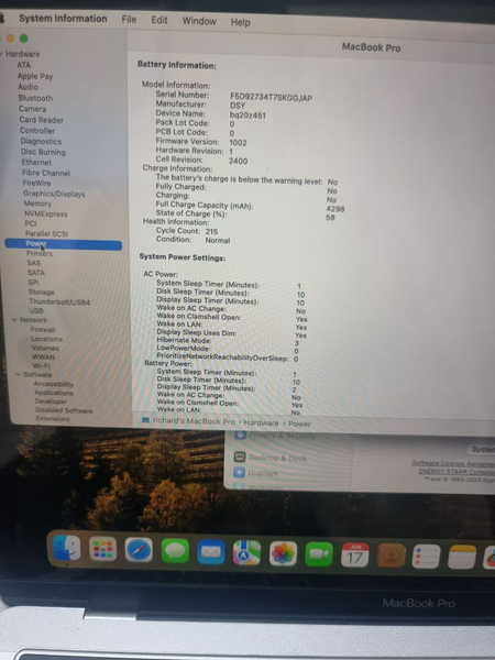 Mc book pro 2019