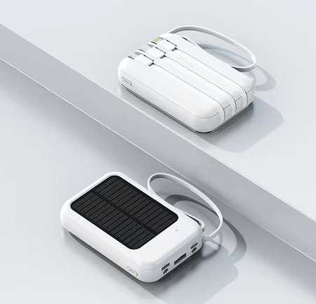 PowerBank quyoshdan zaryad oladigan