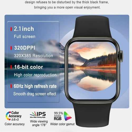 Супер качество! Смарт часы/Smart watch X9 MAX, умные часы, Blue
