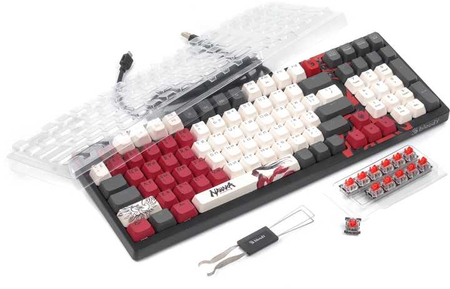 Проводная механическая игровая клавиатура Bloody S98 NARAKA с RGB