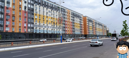 48 sqm 2 bedroom opposite to Technopark, central location