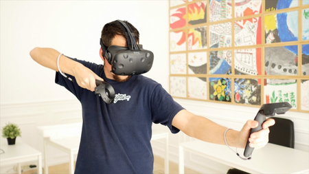 шлем виртуальной реальности HTC VIVE