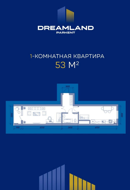 Dremland parkent , birinchi tolovsiz, 35 oyga bolib  uy xarid qilin