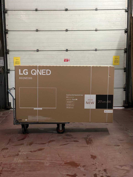 Продаю новые телевизоры LG 86QNED86T6A 120гц модель 2024