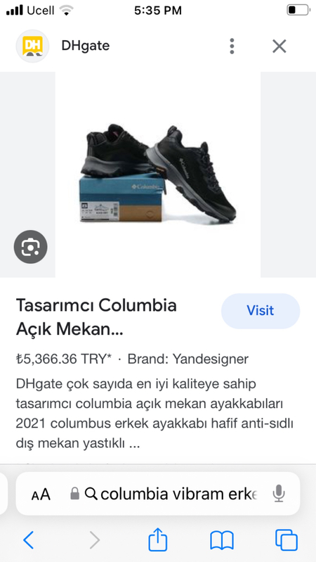Columbia vibram orginal brend (USA)