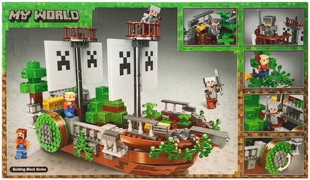 Продаю Конструктор Lego Майнкрафт корабль (630 деталей)