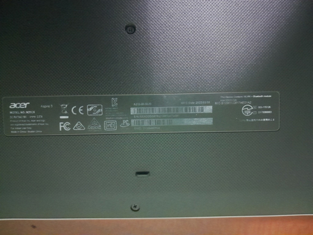 Notebook ACER i5