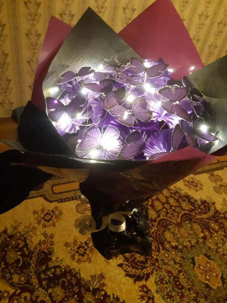 Букет из бабочек