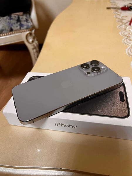 Iphone 15 Pro Max Natural Titanium 256GB 97% цикл цена окончательно