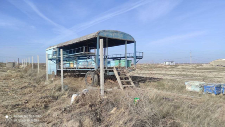 Асалари вагон. Улей на прицепе.