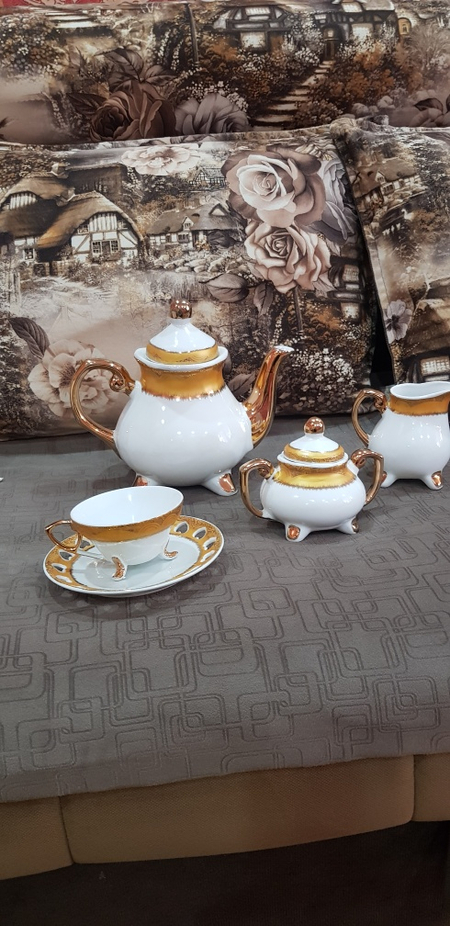 Чайный сервиз новый.