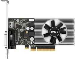 Видеокарта Palit - 2GB GeForce GT1030 GDDR4 64bit HDMI, DVI