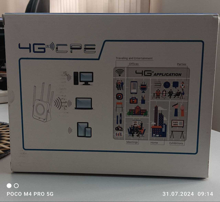 4G CPE WiFi Router