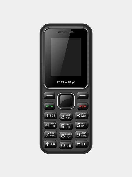 Новый кнопочный телефон Novey 104C 1год гарантия есть! Доставка есть!