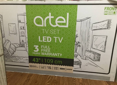 Artel 43 led Tv.