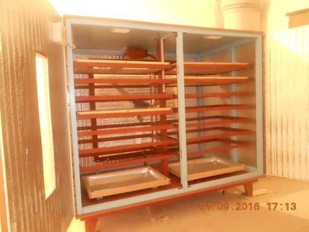 Инкубаторы под заказ, вместимостью от 500 до 6000 яиц. Гарантия 1 год.