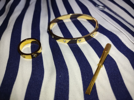 Комплект Cartier Картье браслет,кольцо и отвёртка,подарочный комплект