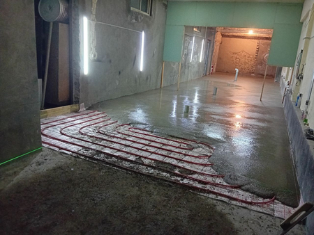 ДЕЛАЕМ Стяшка,бардер, парковка площадки, тйоплий пола внутри комнаты