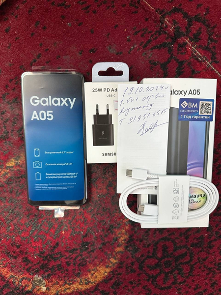 Samsung Galaxy A05 128 GB yangi