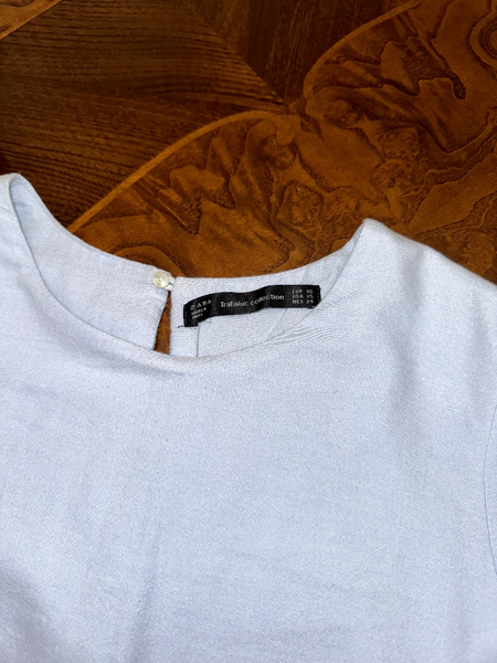 Голубое платье Zara