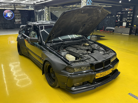 Продается уникальный проэкт BMW e36 Rocket Bunny.