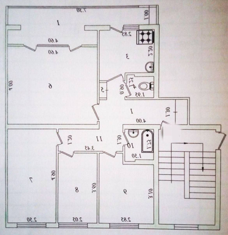 Юнусобод-4. 4/1/4. 90м². ЕВРО. +Парковка. Z.