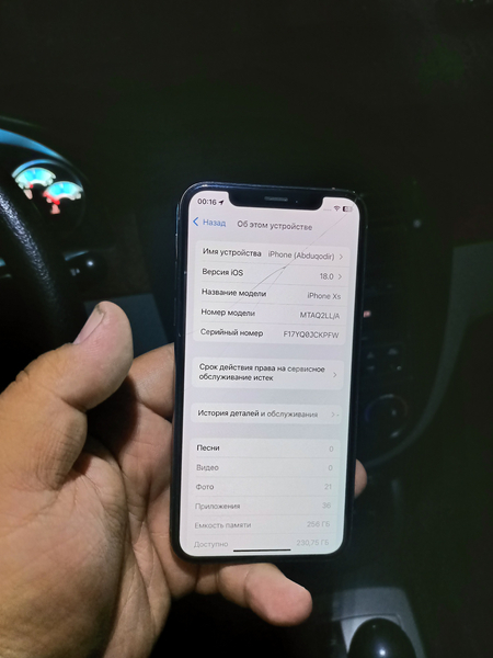 iPhone Xs Gold 256Gb