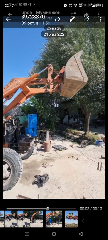 Pageushik sotiladi radnoe mtz 82 ga tushadi